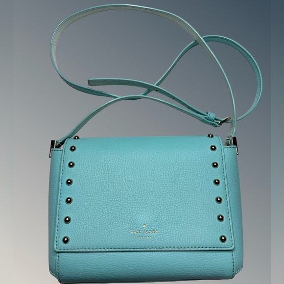 kate spade | Bags | Kate Spade Turquoise Studded Crossbody Bag | Poshmark
